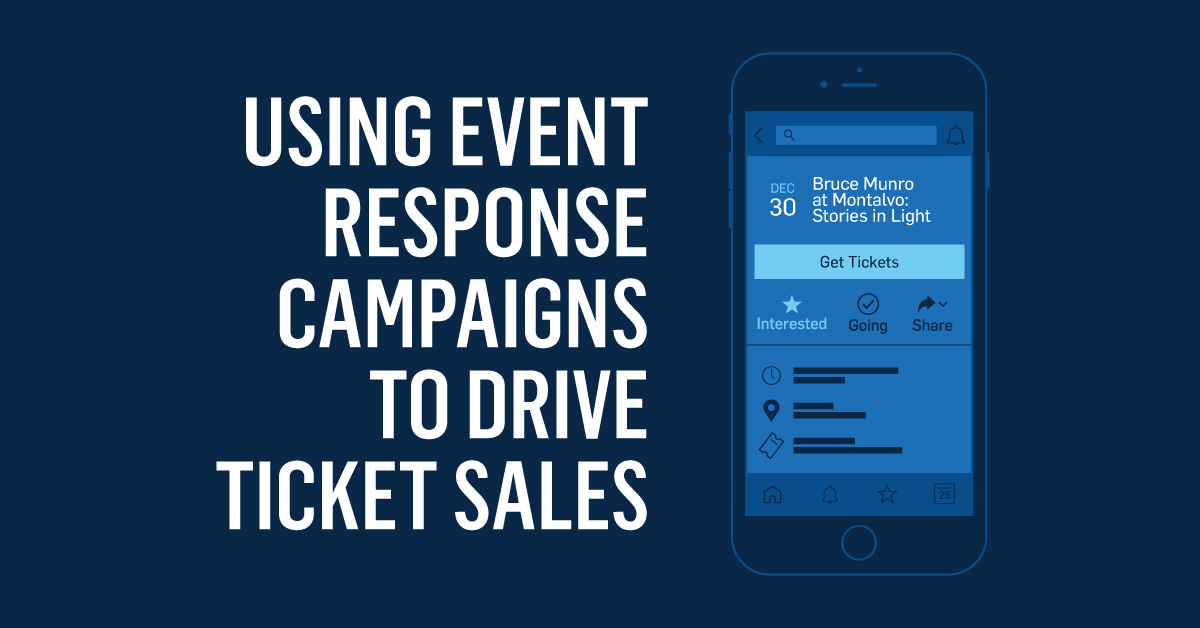 Using Event Response Campaigns to Drive Ticket Sales | CI